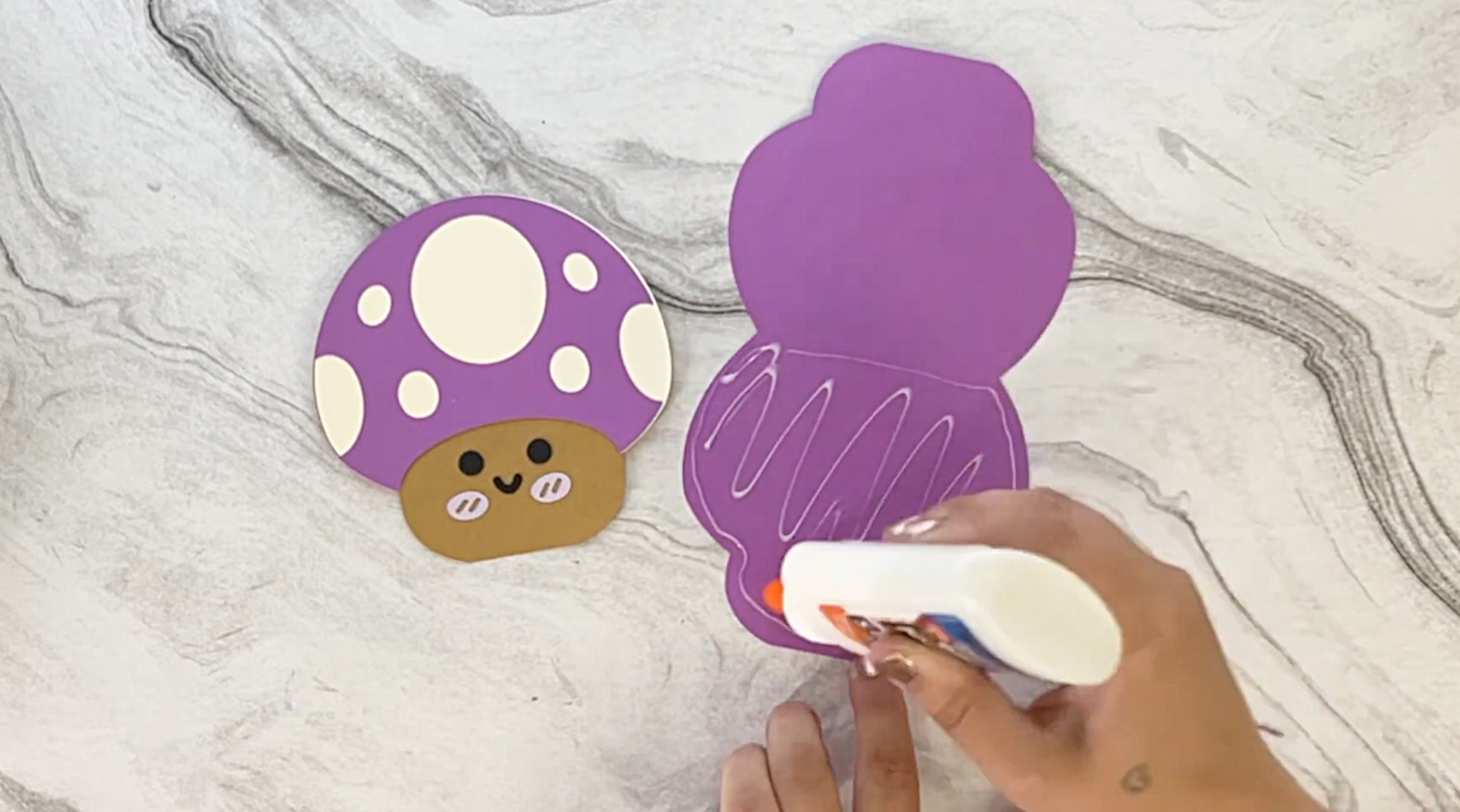 FREE Mushroom Greeting Card SVG Project - Novae Makers Mart