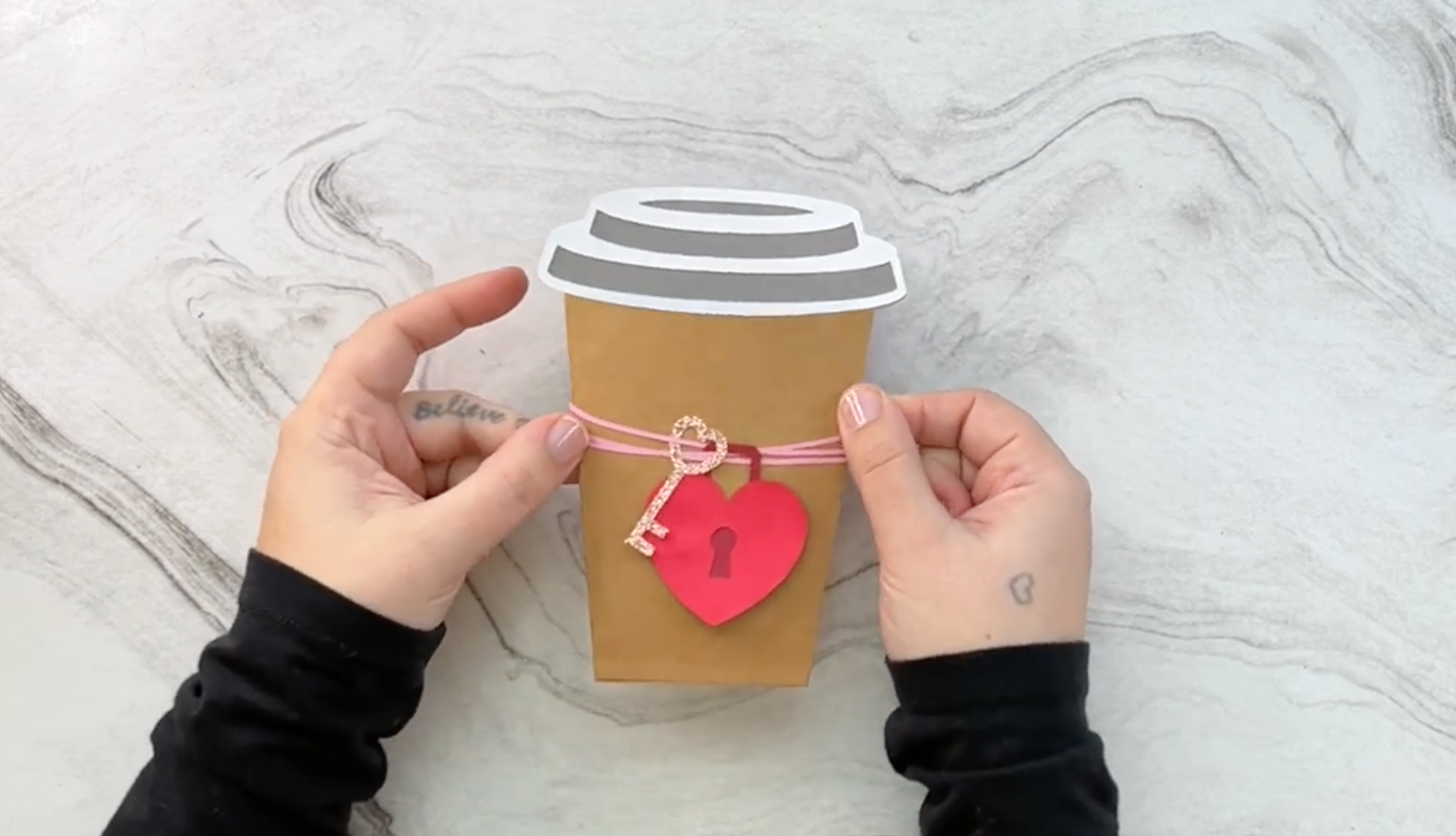 A Valentine’s Treat: FREE Coffee Gift Card Holder SVG Project - Novae ...